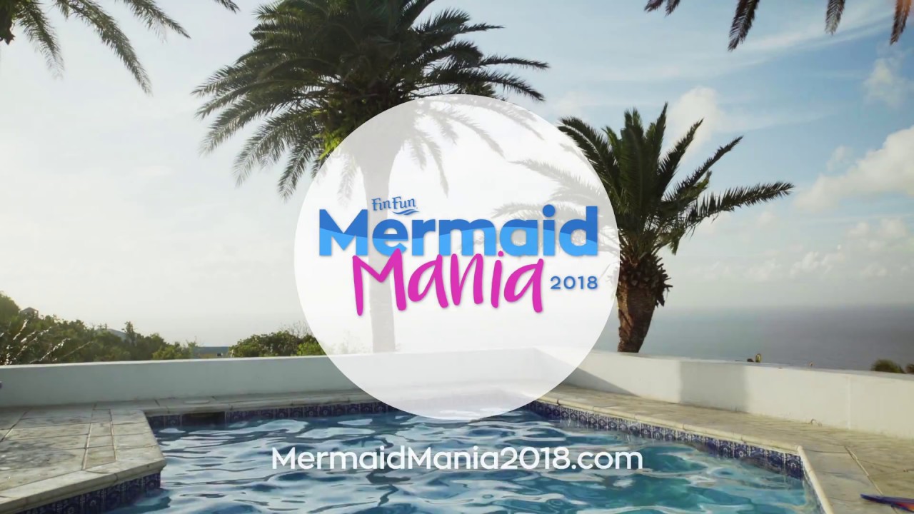 Mermaid Mania Pool Parties 2018 | Fin Fun Mermaid Tails - YouTube