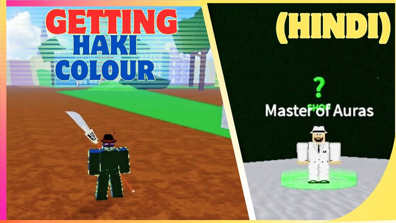 🔥 Getting! haki colour in roblox 😍 | bloxfruits! in (Hindi) - YouTube