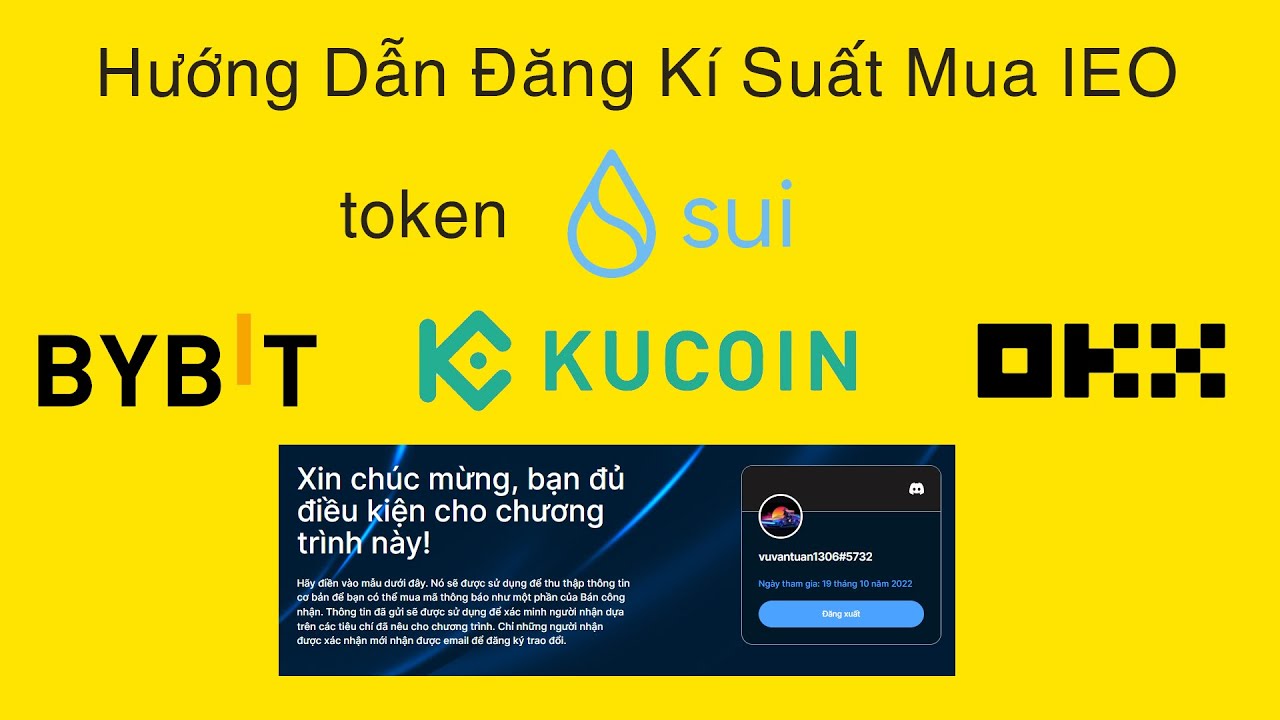 Hướng dẫn đăng kí suất mua IEO token SUI | Kèo siêu ngon - YouTube
