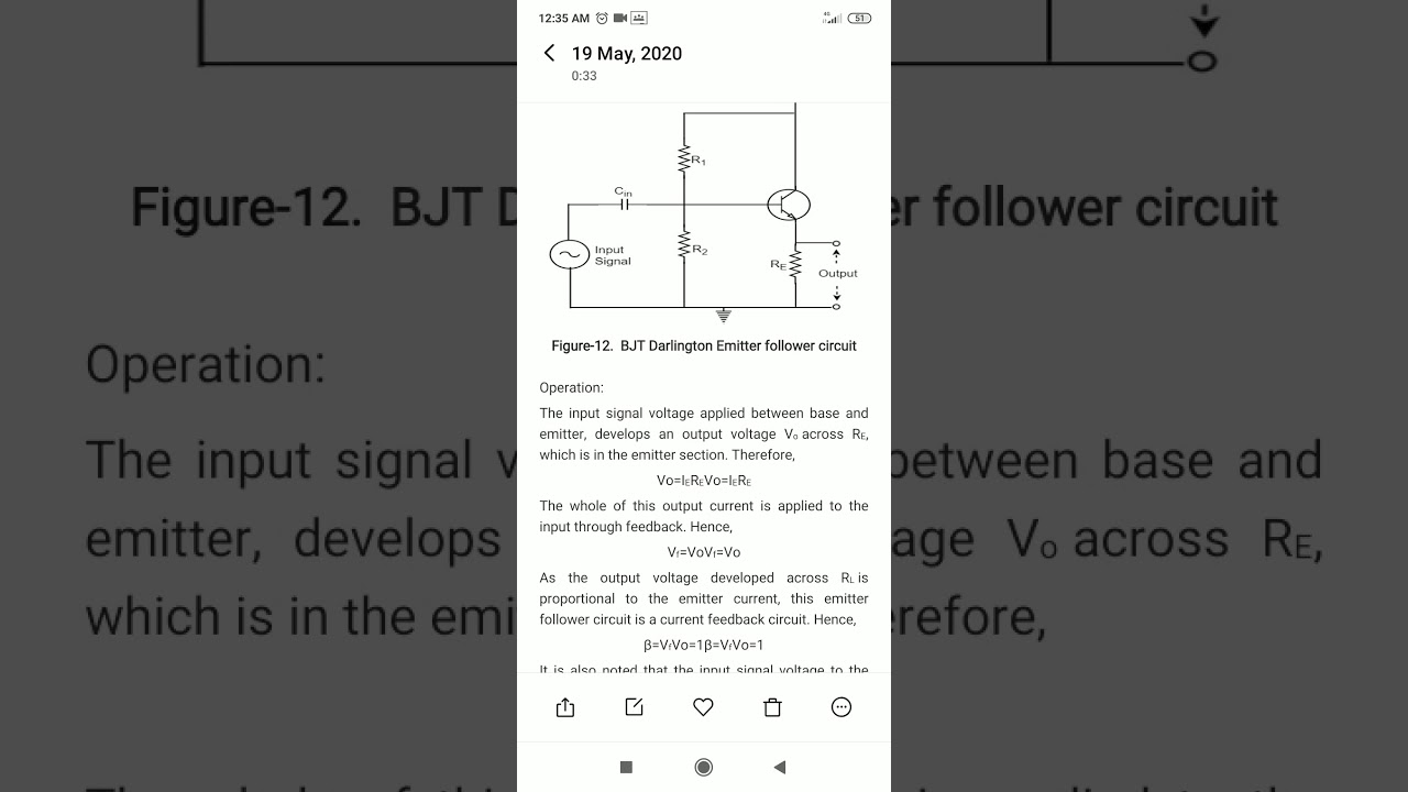 EC492|exp5|Analog electronics lab|Realize BJT Darlington Emitter ...