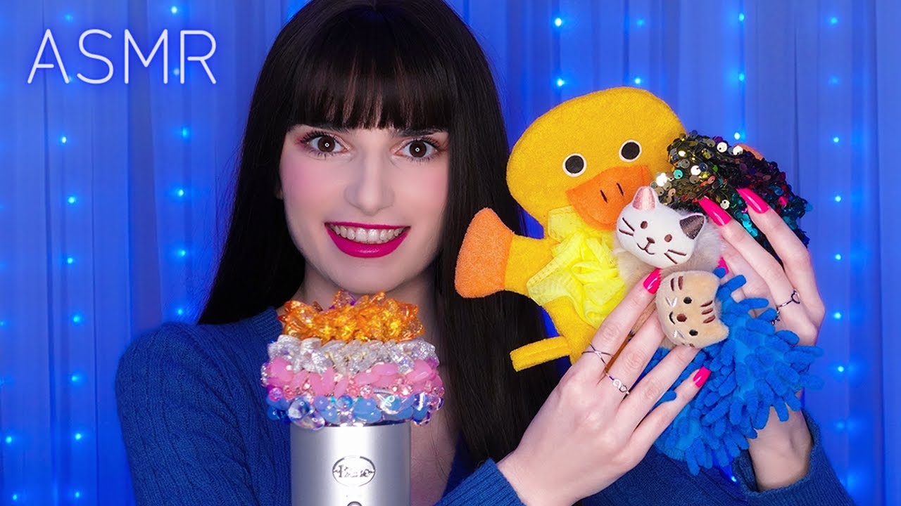 ASMR BUT I MADE THE TRIGGERS 😉 Mic Scratching , Tapping , Massage & More | No Talking for Sleep ...