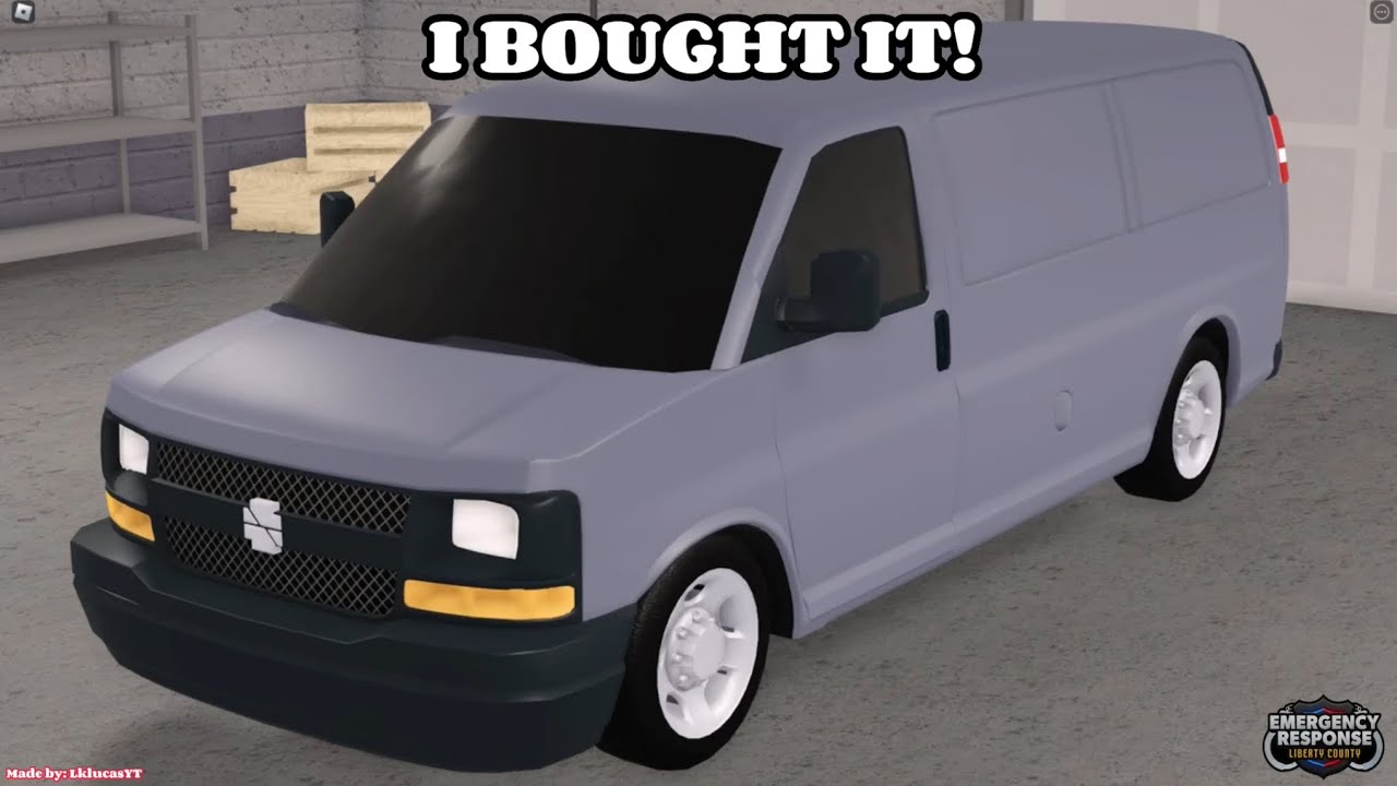 I BOUGHT my FIRST VAN in ERLC //Roblox//(Emergency Response Liberty ...