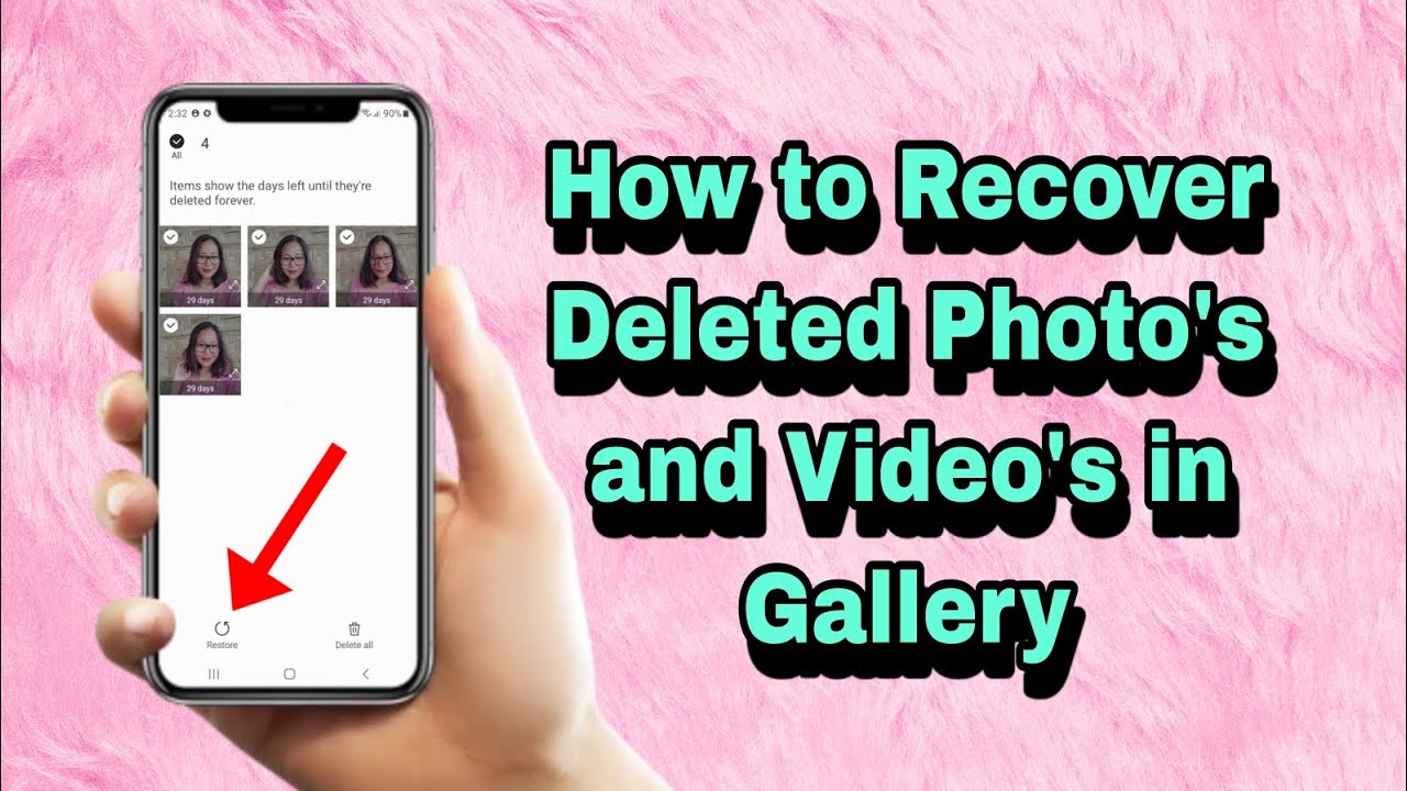 Paano Ma Recover ang Deleted Photo's and Video's sa Gallery - YouTube