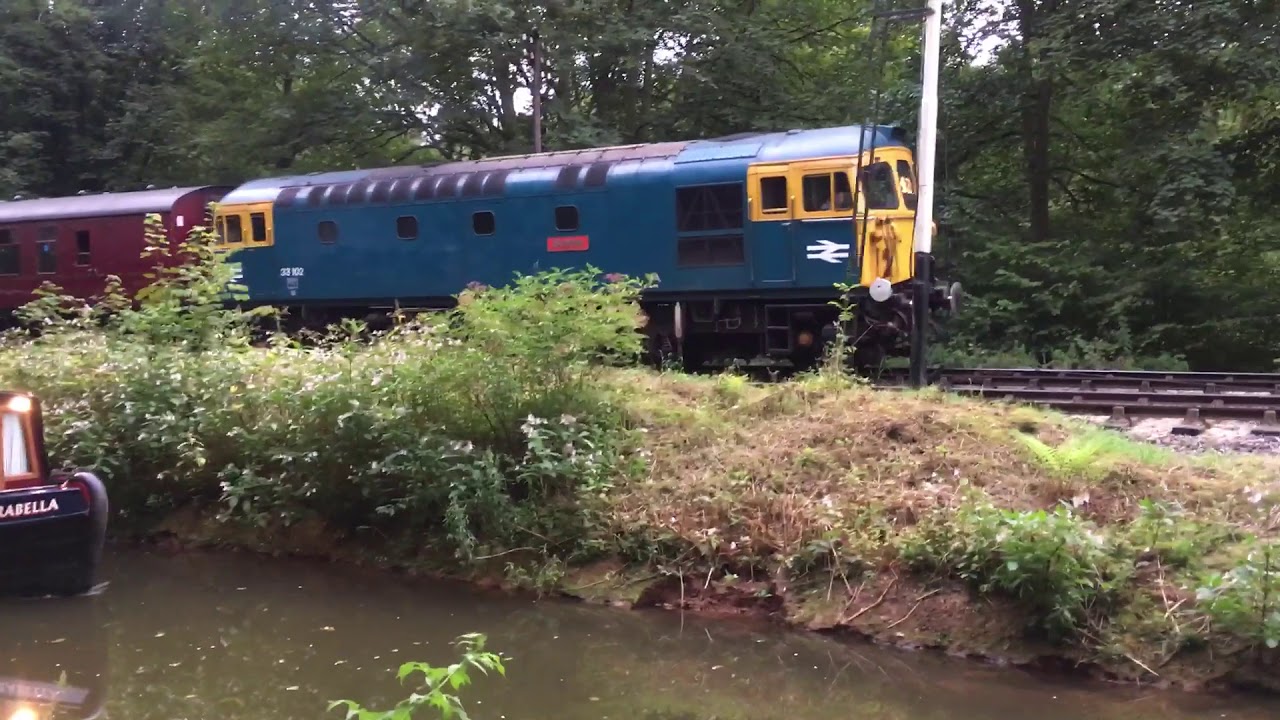 Caldon canal, Consall Station - narrowboat - YouTube