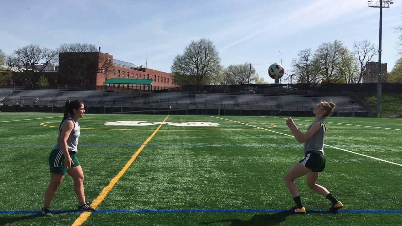 1st Touch - Receiving Aerial Balls Chest - YouTube