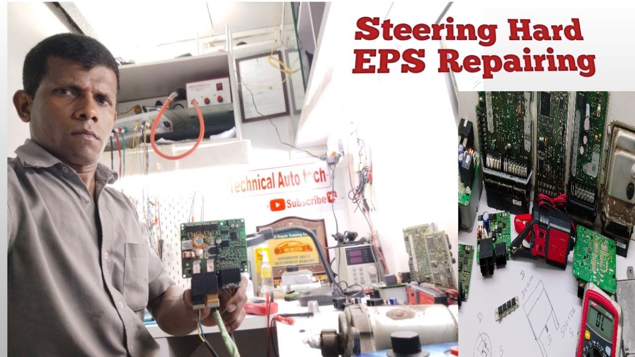 EPS Repairing & On Board Testing | Steering Hard Problem Fix | Faulty ...