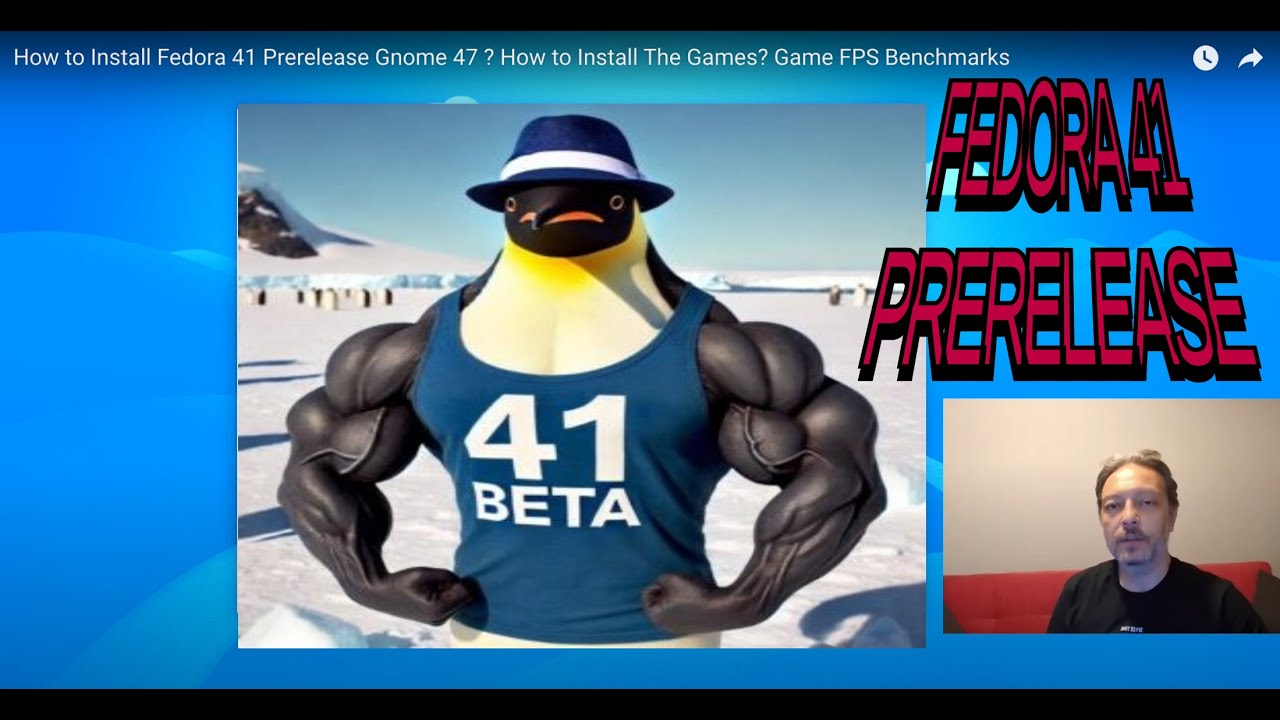 How to Install Fedora 41 Prerelease Gnome 47 ? How to Install The Games ...