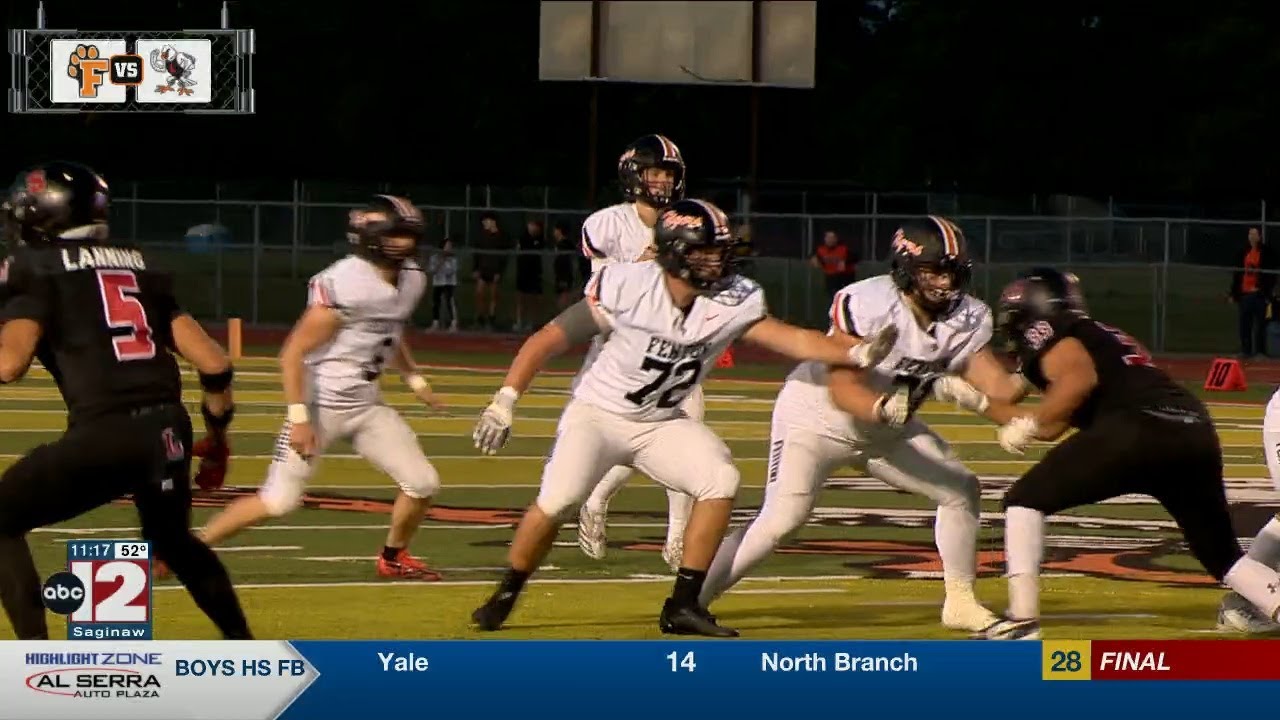 HS Football - Fenton escapes backyard rival Linden to remain undefeated ...