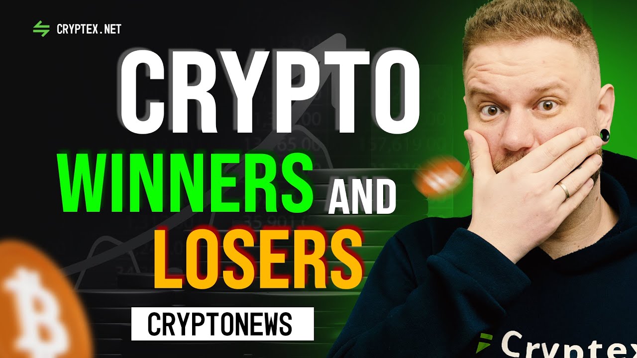 Bitcoin & Ethereum Price Update: Cryptocurrency Winners & Losers on Cryptex.net - YouTube