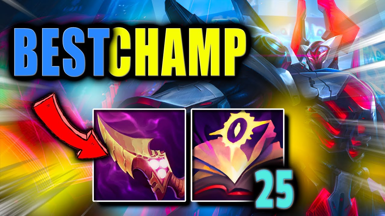 Mordekaiser is the best champion for the hardest games in Bronze elo ...