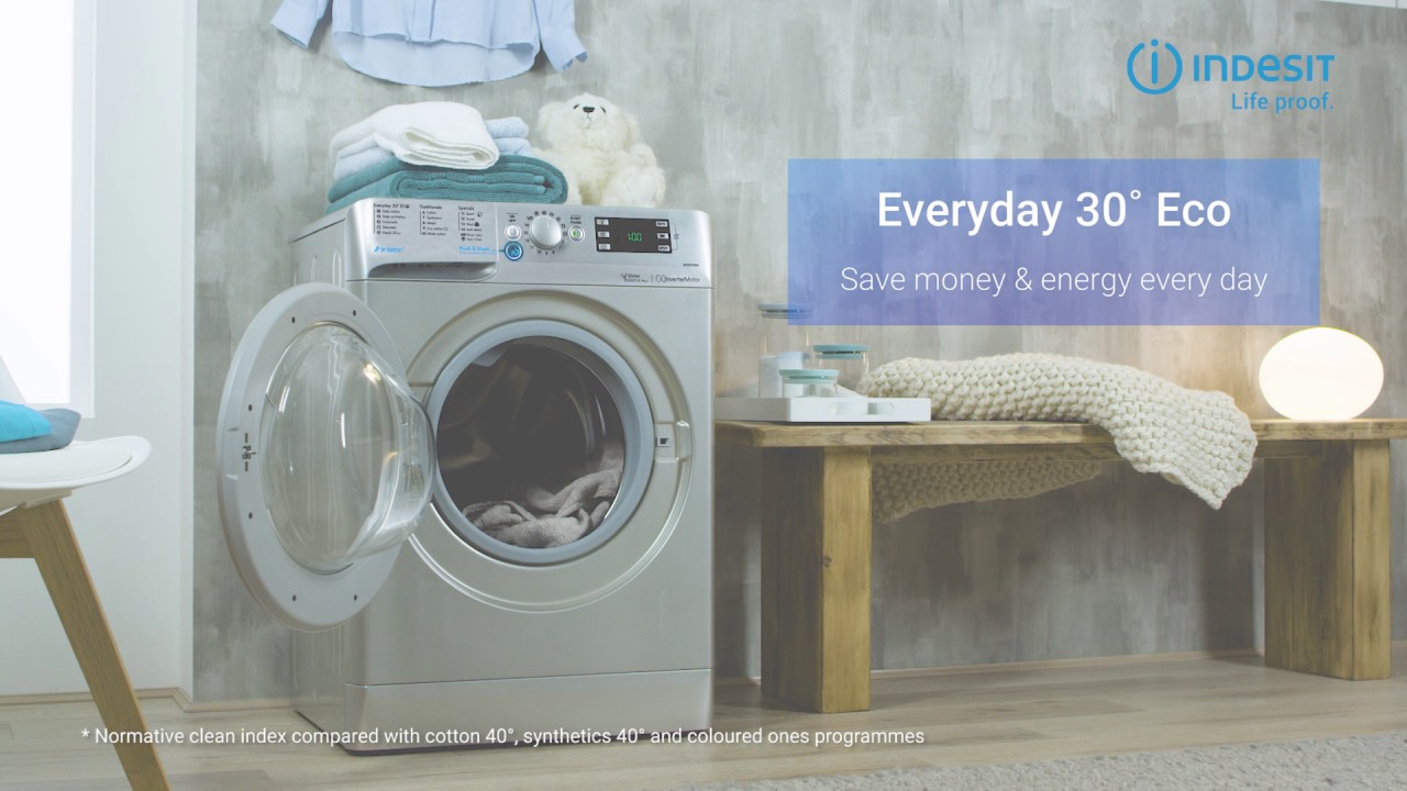 Indesit Innex BWE 91484X S UK Washing Machine - YouTube