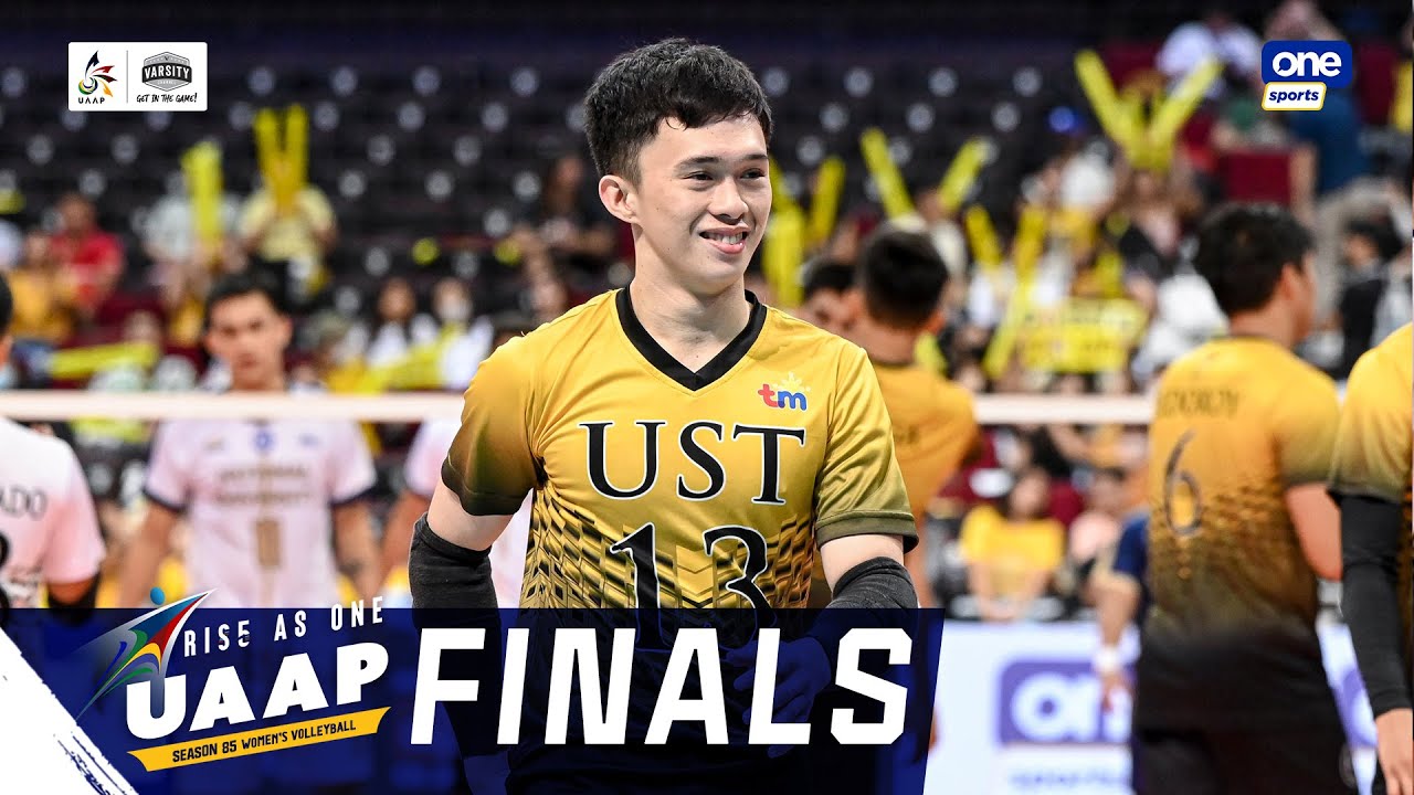 Ybañez, De Vega ignite UST offense | UAAP Season 85 Men's Volleyball ...