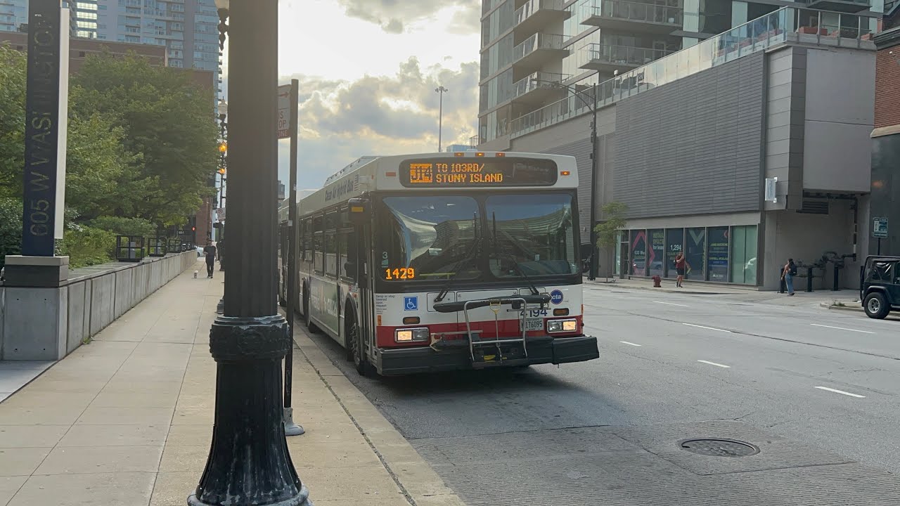CTA Bus Ride J14 Jeffrey Jump From Washington/Jefferson To Luella CTA ...