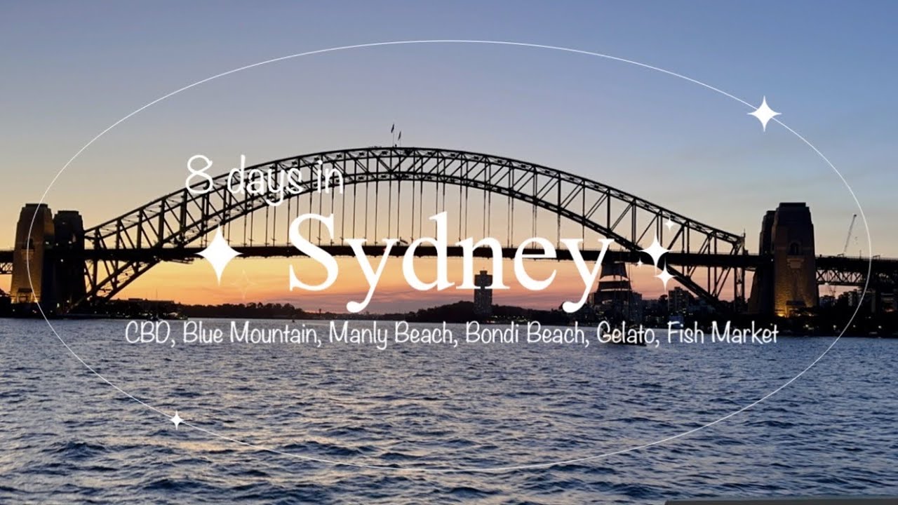 Fun 8 Days in Sydney Itinerary | Blue Mountain | Taronga Zoo | Manly ...