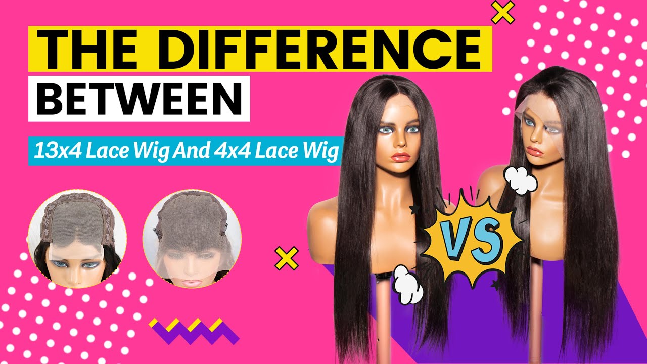  STRAIGHT WIG The Difference Between 13x4 Lace Wig And 4x4 Lace Wig