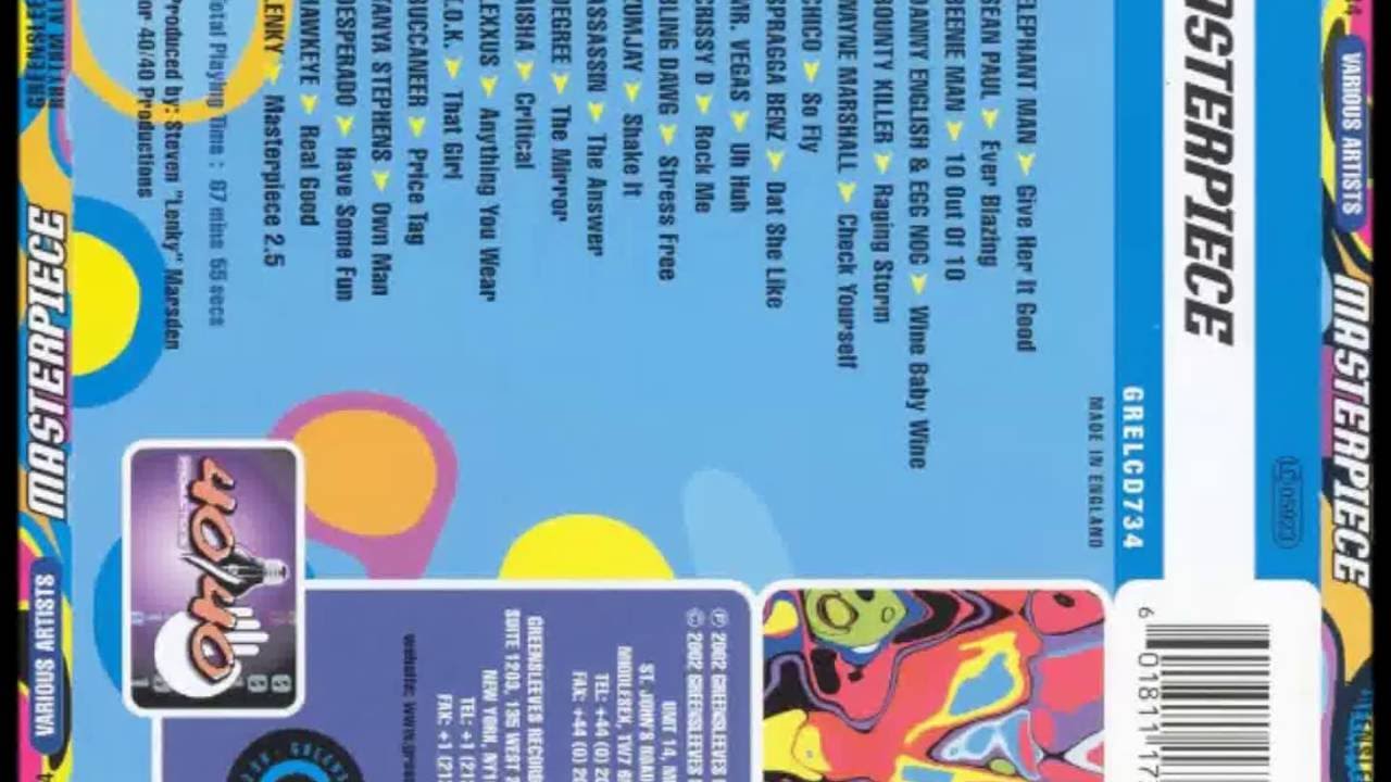 Masterpiece Riddim Version HD - YouTube