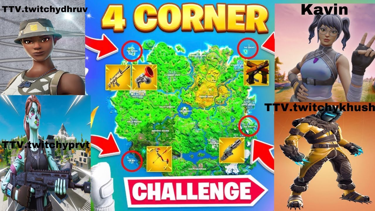 Attempting the Four Corner Challenge (Hardest challenge ever!!!) - YouTube