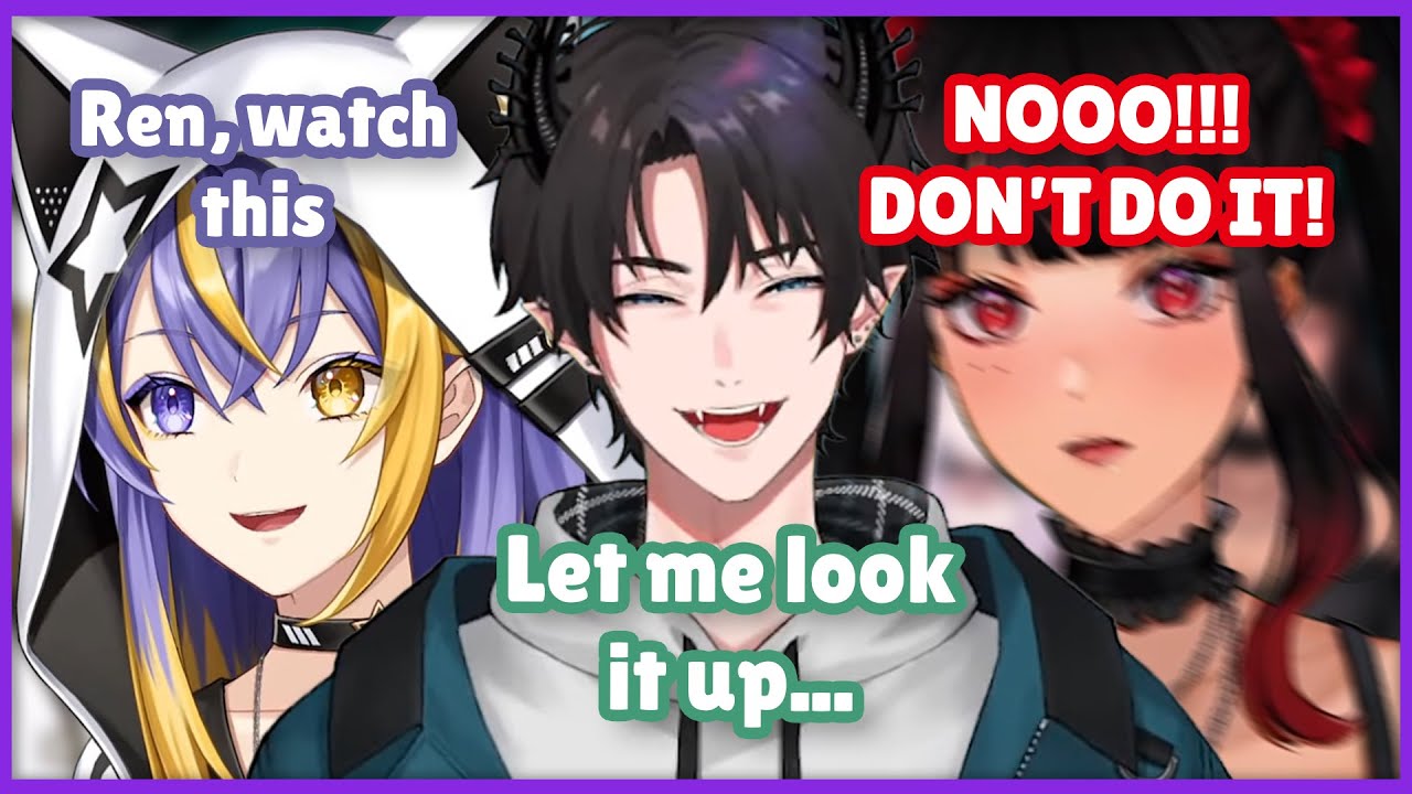 Aster gives Ren a cursed anime recommendarion (ofc Scarle knows about ...