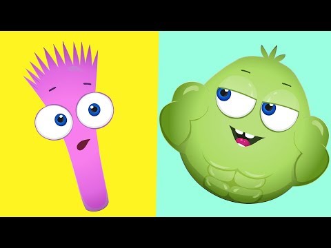 Op and Bob | Weak and Strong | Animated Cartoon for Kids