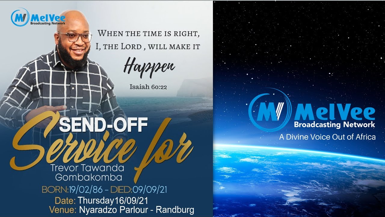 LIVESTREAM || Funeral Service of Trevor Tawanda Gombakomba - YouTube