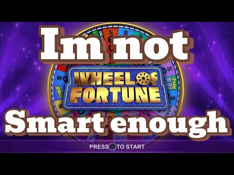 Lets test my intelligence with (wheel Of Fortune) - YouTube