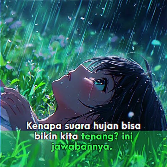 Suara hujan termasuk dalam jenis white noise suara alami sehinga bikin ...