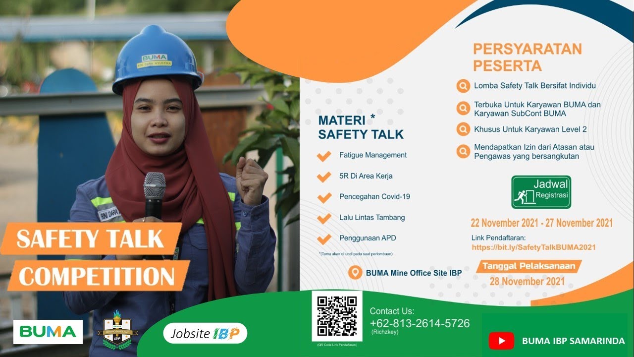 LOMBA SAFETY TALK - YouTube