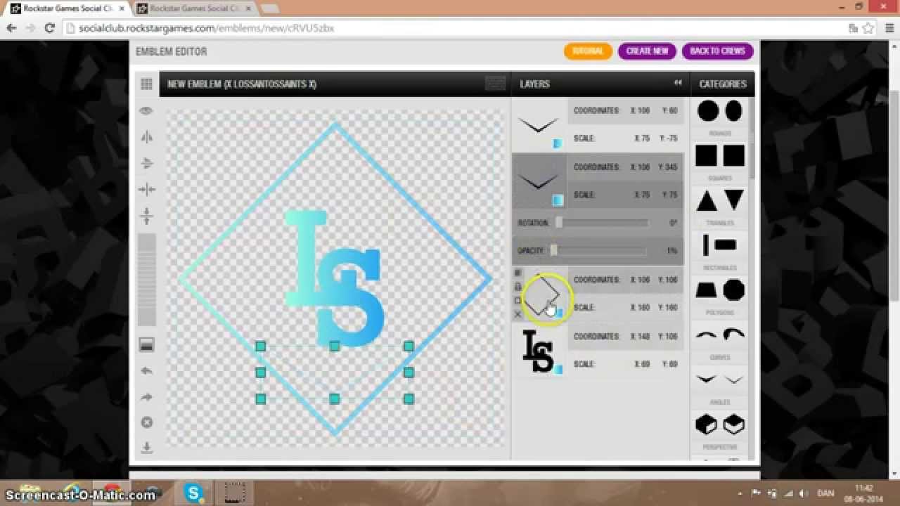 LS Costums (CREW EMBLEM GTA 5 ONLINE TUTORIAL) - YouTube