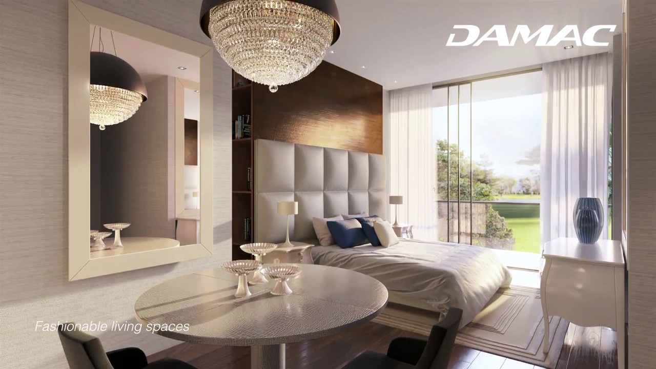Damac Fendi Styled Sample Villas at DAMAC Hills - YouTube