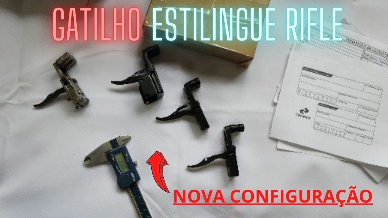Gatilho do estilingue rifle NOVA CONFIGURAÇÃO - YouTube