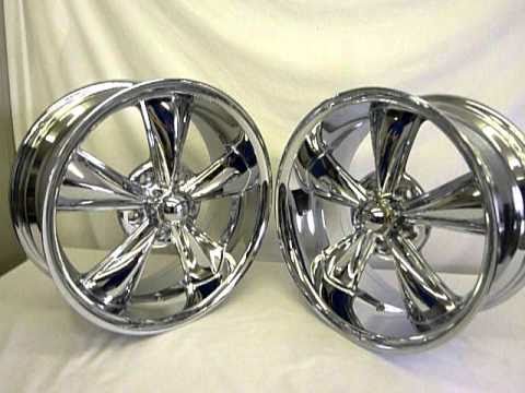 MDC Wheels 17x7 & 17x8 Chrome Rims - YouTube