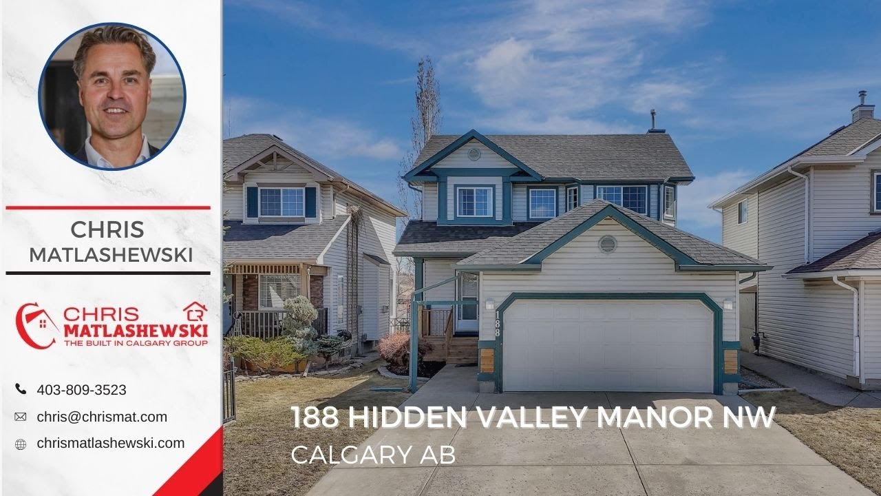 Calgary Real Estate | 188 Hidden Valley Manor NW | Chris Matlashewski ...