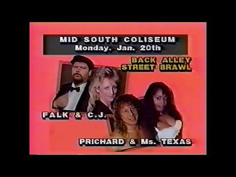 USWA Mid-South Coliseum Monday Night Card 1/20/92