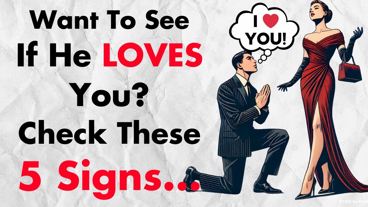 Want to see if Man really loves you? Check for these 5 signs... | Stoic ...