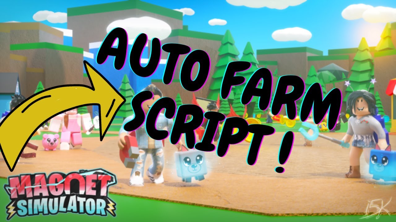 Magnet Simulator Script GUI | Auto Farm | Auto Sell - YouTube