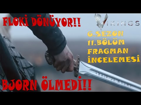 Vikings 6.SEZON 11.BÖLÜM FRAGMAN ANALİZİ  IVAR VE BJORN ÖLÜCEK!