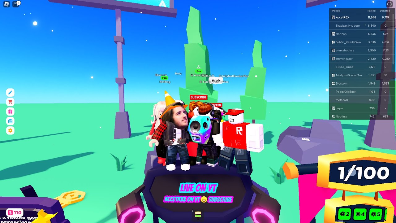 ROBLOX FF2 ROAD TO GLOBAL QB???? (LIVE) - YouTube