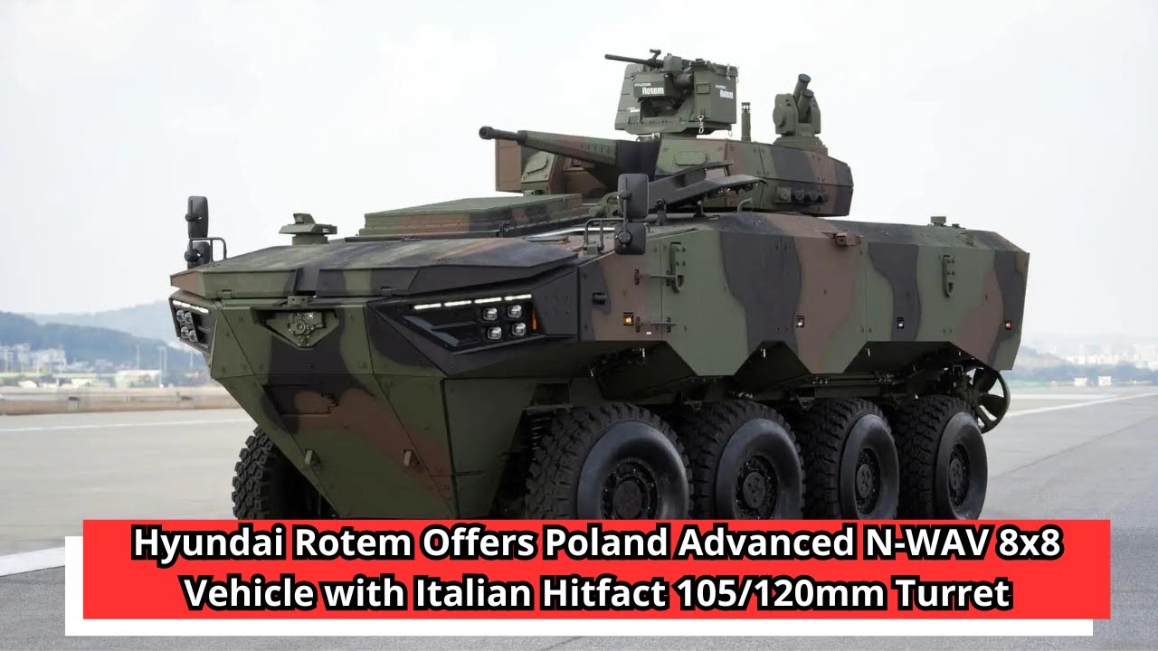 Hyundai Rotem Offers Poland Advanced N WAV 8x8 Vehicle with Italian ...