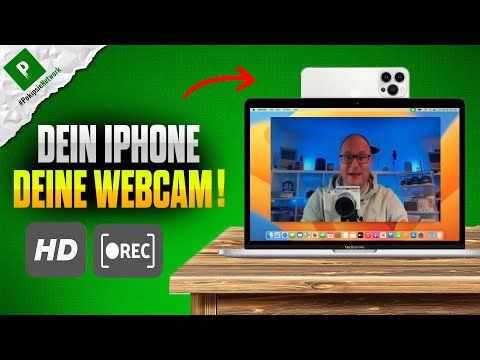 iPhone als Webcam am Mac nutzen: Schritt-für-Schritt-Anleitung | Deutsch | 4K