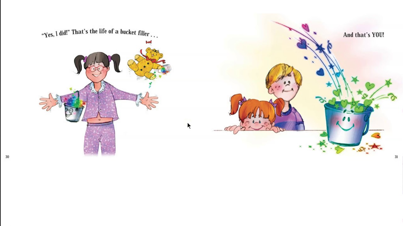 Have You Filled A Bucket Today read aloud and making suggestion - YouTube