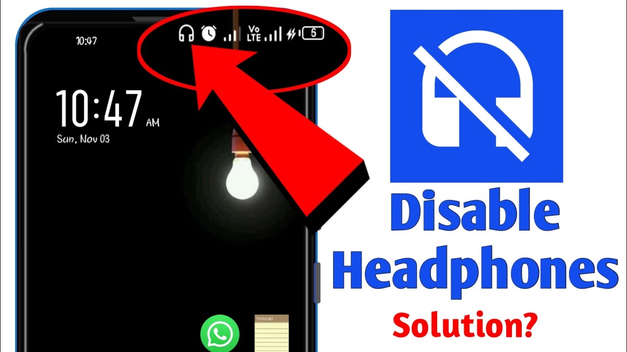 Turn on/off your WIRED headset/earphone, fix headphone jack issue ...