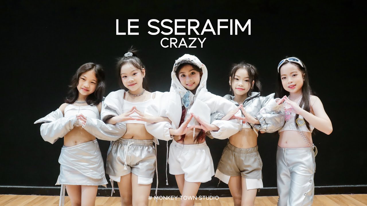 LE SSERAFIM (르세라핌) 'CRAZY' | Monkey Town Private Class | น้องไอซ์ นารา เพ้นท์ ปรายฟ้า อลิน - YouTube