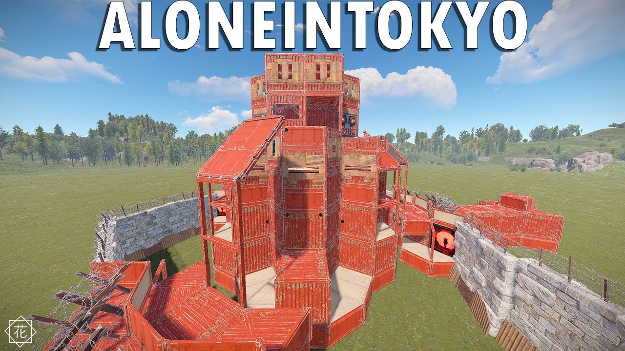 ALONEINTOKYO | NEW BASE DESIGN WITH FLOORSTACKING SOLO RUST - YouTube