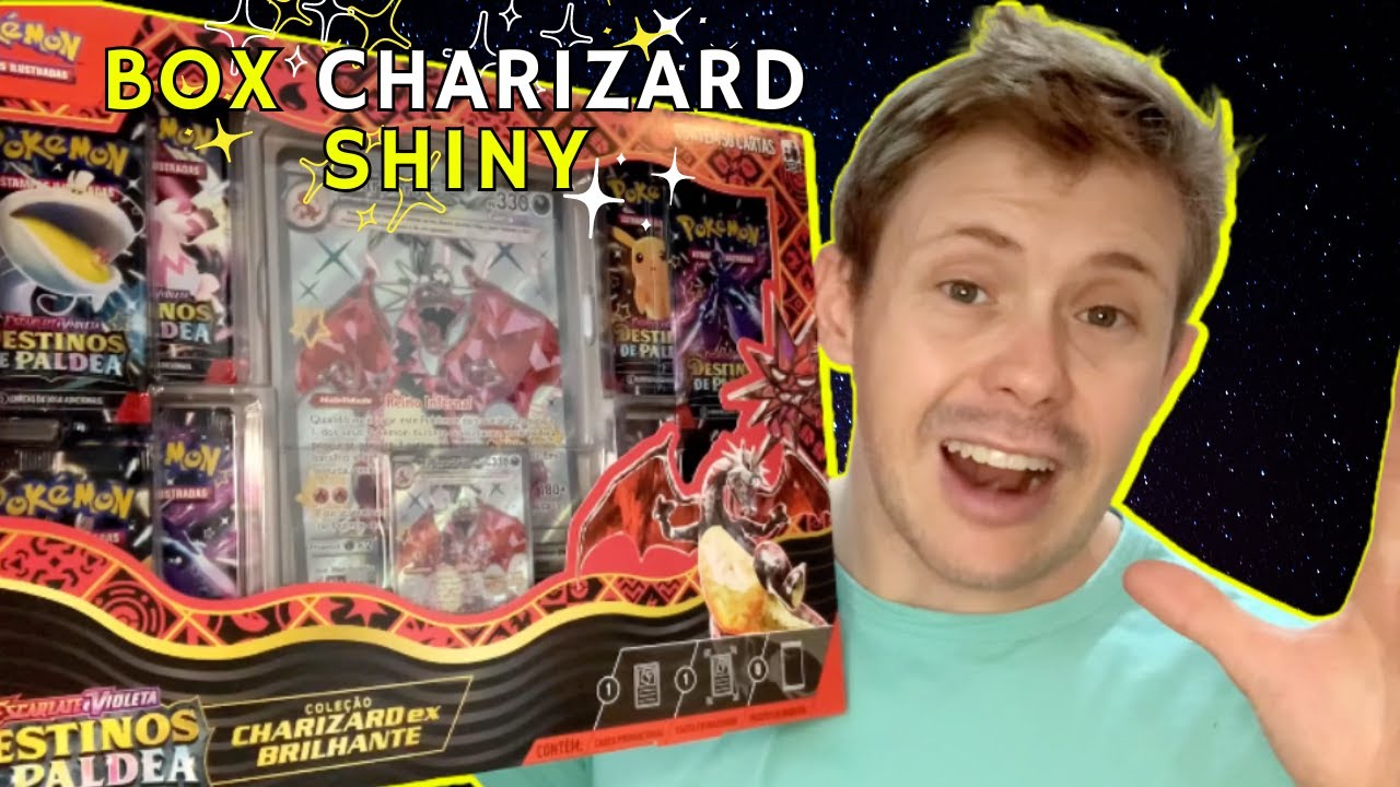 Box Charizard Ex Destinos de Paldea - YouTube