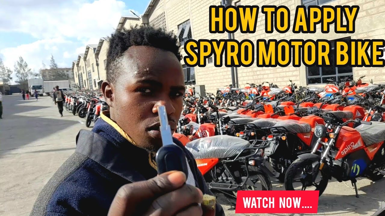 How to apply spiro motor bike - YouTube
