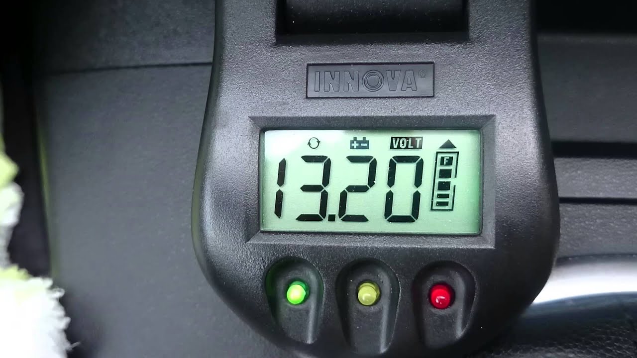 INNOVA Battery Monitor Equus3721 - YouTube