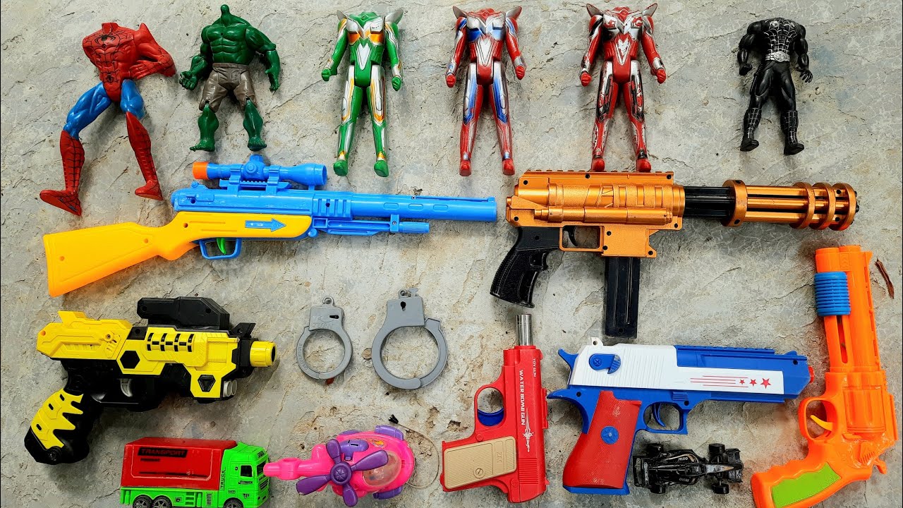 Looking For Grabbing Different Model Action Series Guns, Realistic ...