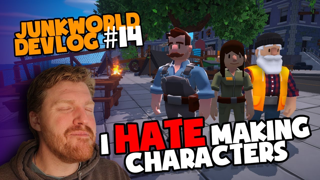 JunkWorld Devlog #14 - Making NPC's as a Solo Dev - YouTube