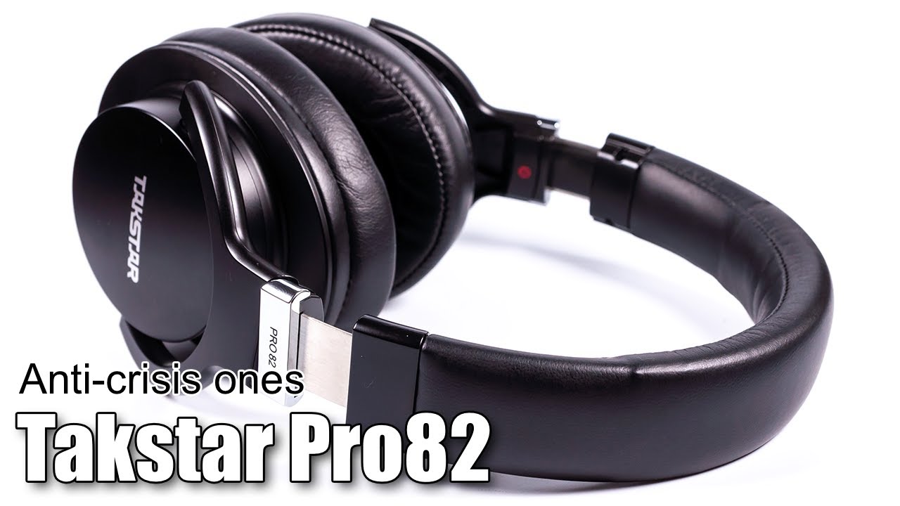 Takstar Pro82 headphones review - YouTube