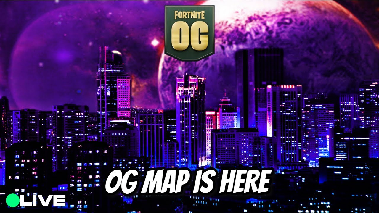 OG MAP IS HERE ~ FORTNITE LIVE ~ (PLAYING WITH VIEWERS) - YouTube